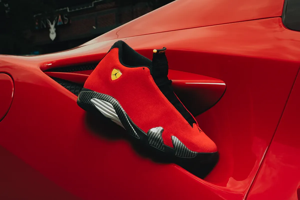 AJ 14 Ferrari - StreetwearCrib