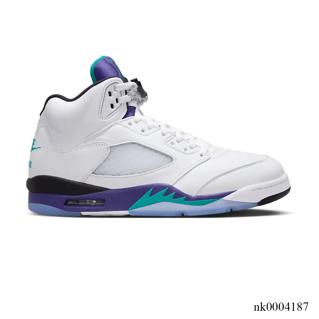 [Premium] AJ 5 Grape Shoes Sneakers – nk0004187 - StreetwearCrib